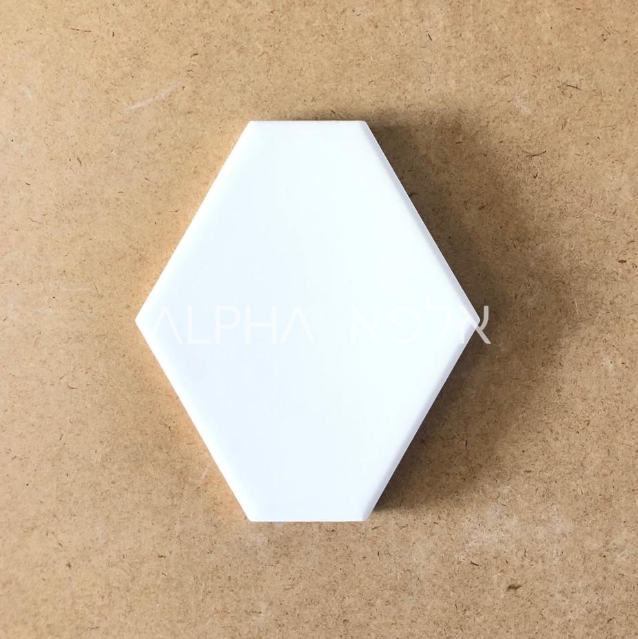 BENZENE WHITE - אלפא אריחים מעוצבים